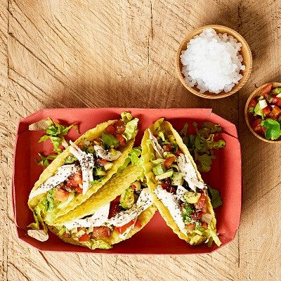 Tacos mit Kokoshuhn, Chia & Moringa-Salsa - nu3Kitchen